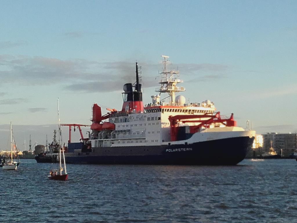 Die Polarstern ist zurueck